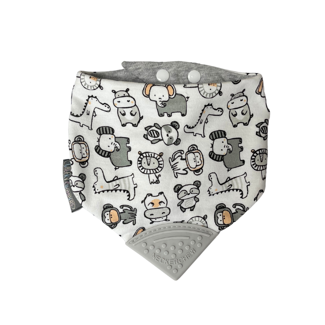 Cheeky Chompers Neckerchew Teething Dribble Bib - Babyfair Ltd
