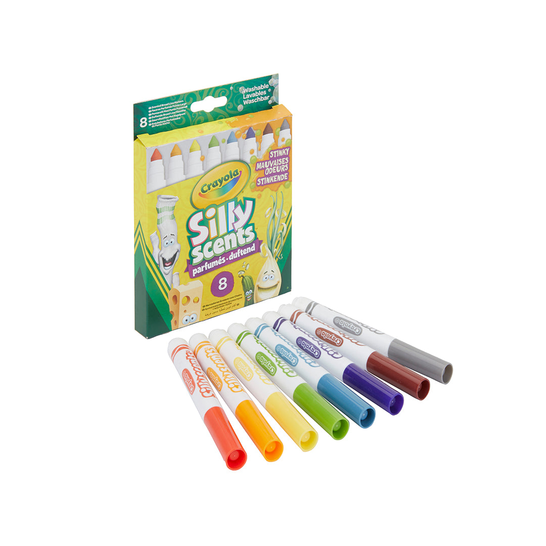 Crayola Silly Scents Washable Stinky Markers - Babyfair Ltd