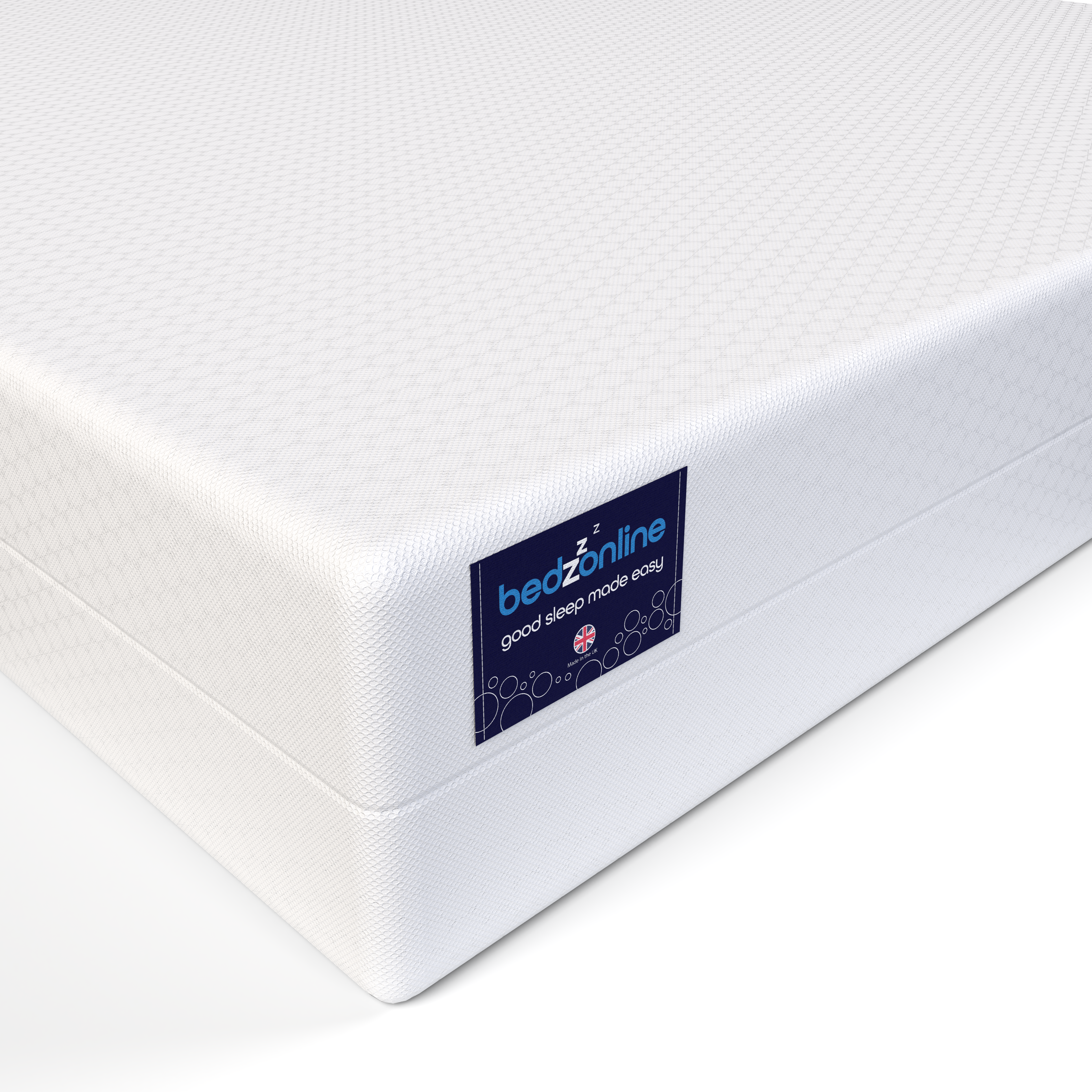 Wavy Memory Foam Therma Pure Mattress - 3ft Single - Babyfair Ltd