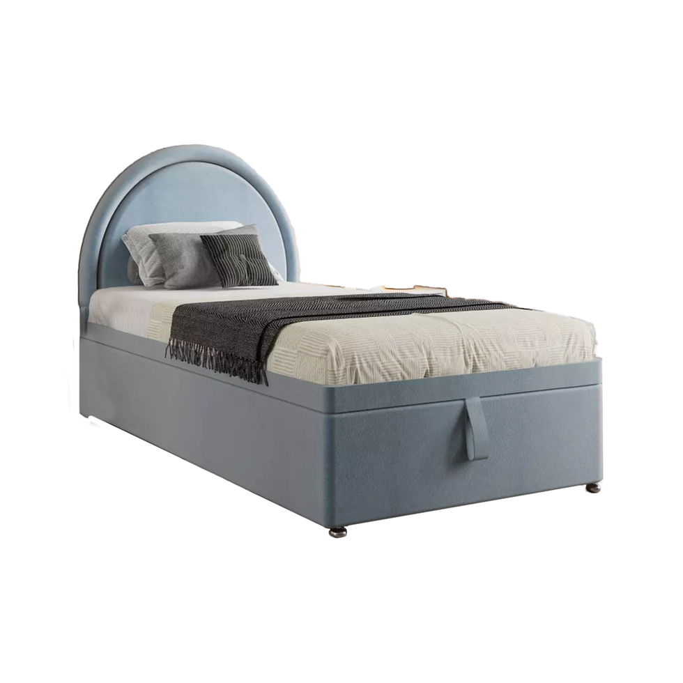 Crescent Divan Ottoman Kids Bed - Babyfair Ltd