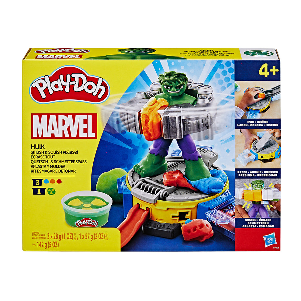 Play-Doh Hulk Smash and Squish - Babyfair Ltd