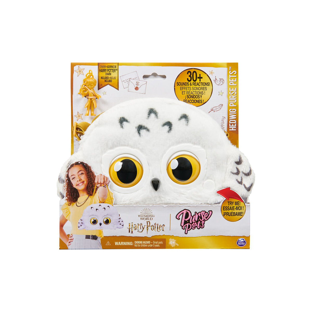 Wizarding World Purse Pets Interactive Hedwig - Babyfair Ltd