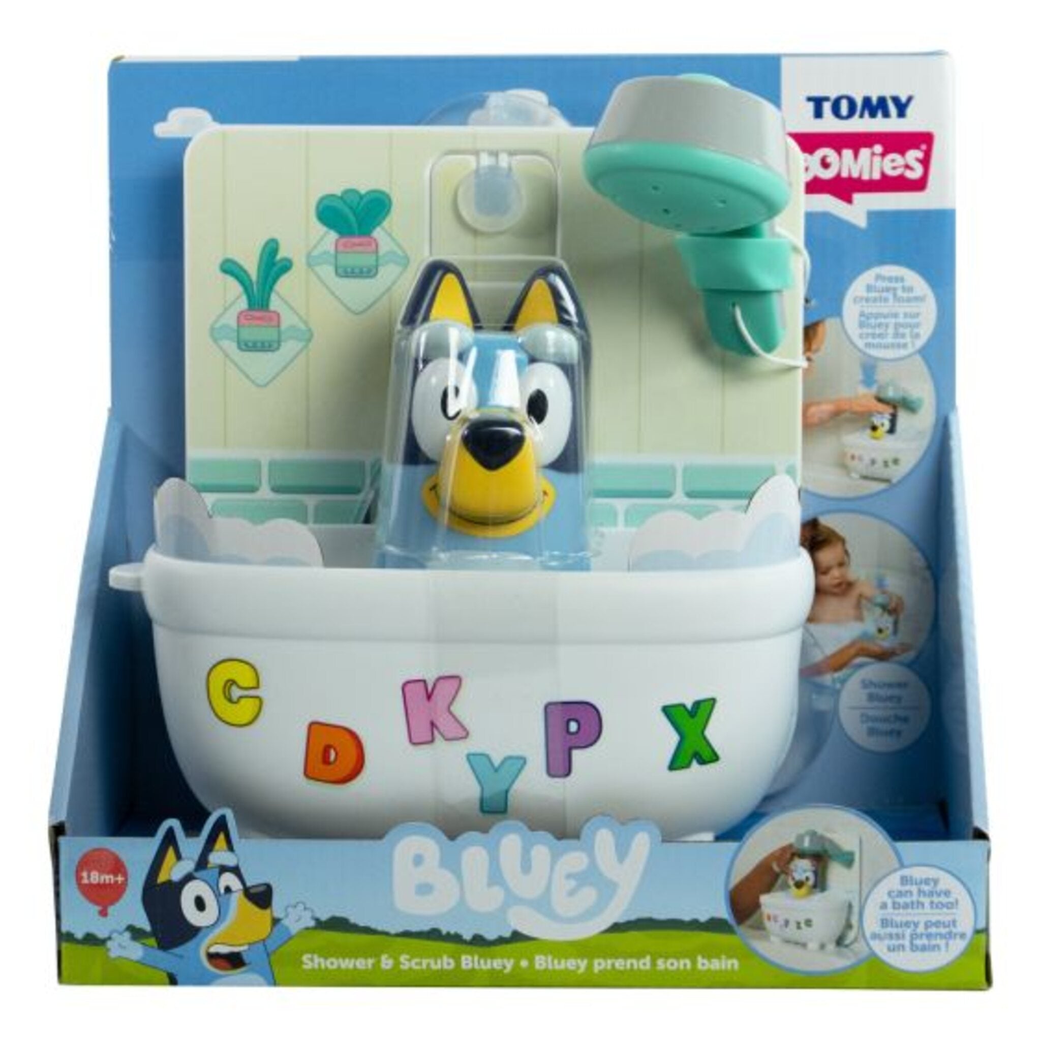 Bluey Shower & Scrub - Babyfair Ltd