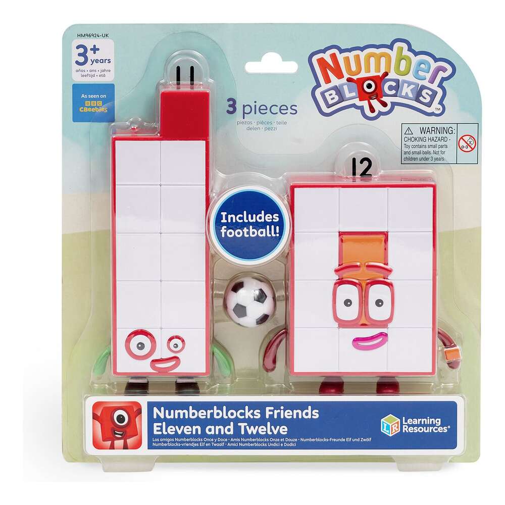 Numberblocks Eleven and Twelve Figure Pack - Babyfair Ltd