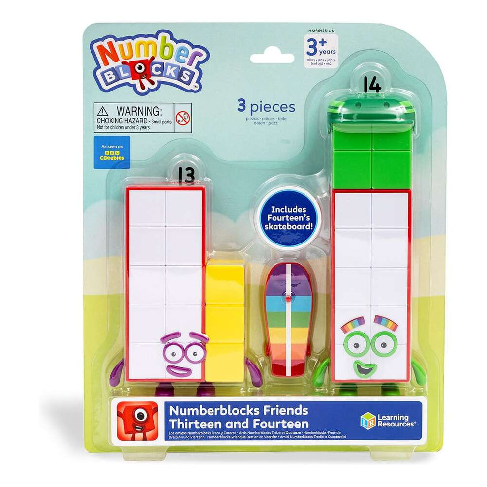 Numberblocks Thirteen and Fourteen Figure Pack - Babyfair Ltd