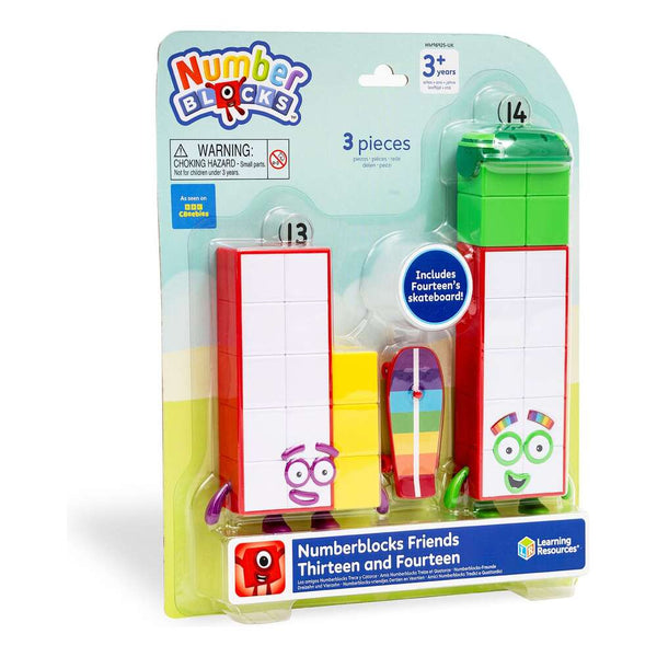 Numberblocks Thirteen and Fourteen Figure Pack - Babyfair Ltd