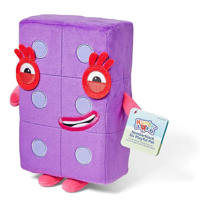 Numberblocks Numberblock Six Playful Pal - Babyfair Ltd
