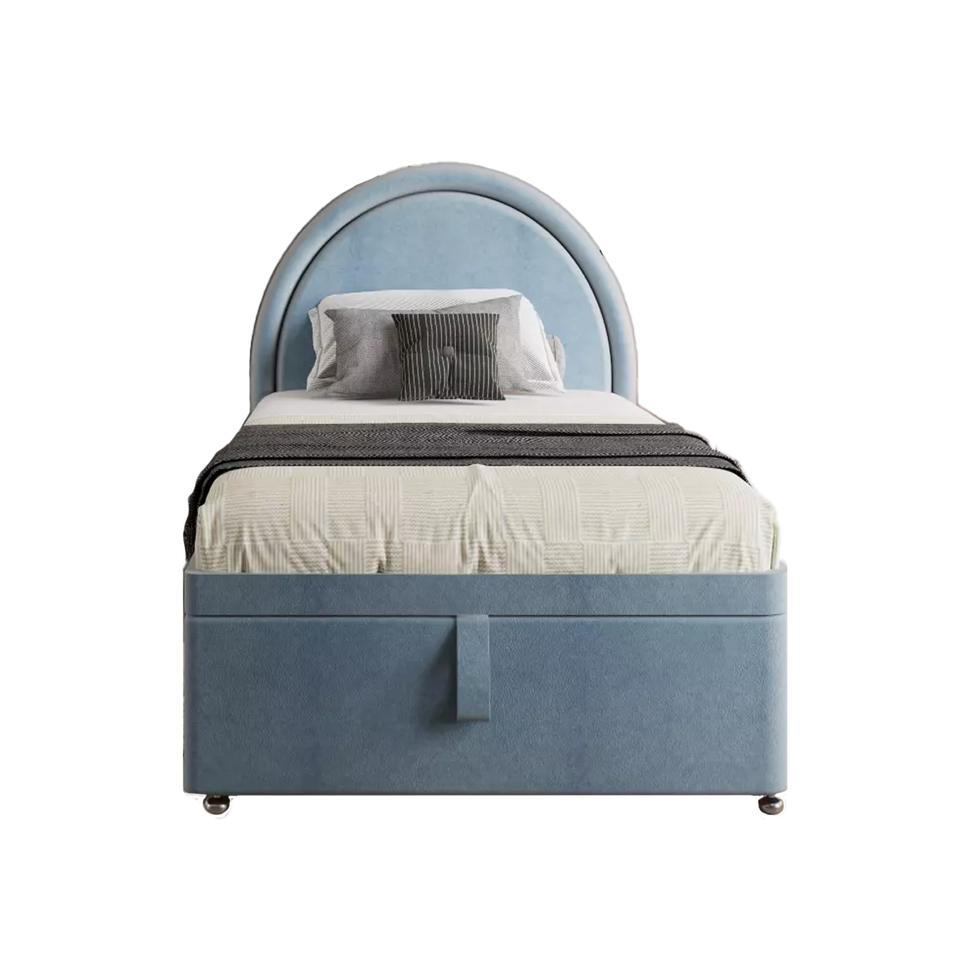Crescent Divan Ottoman Kids Bed - Babyfair Ltd
