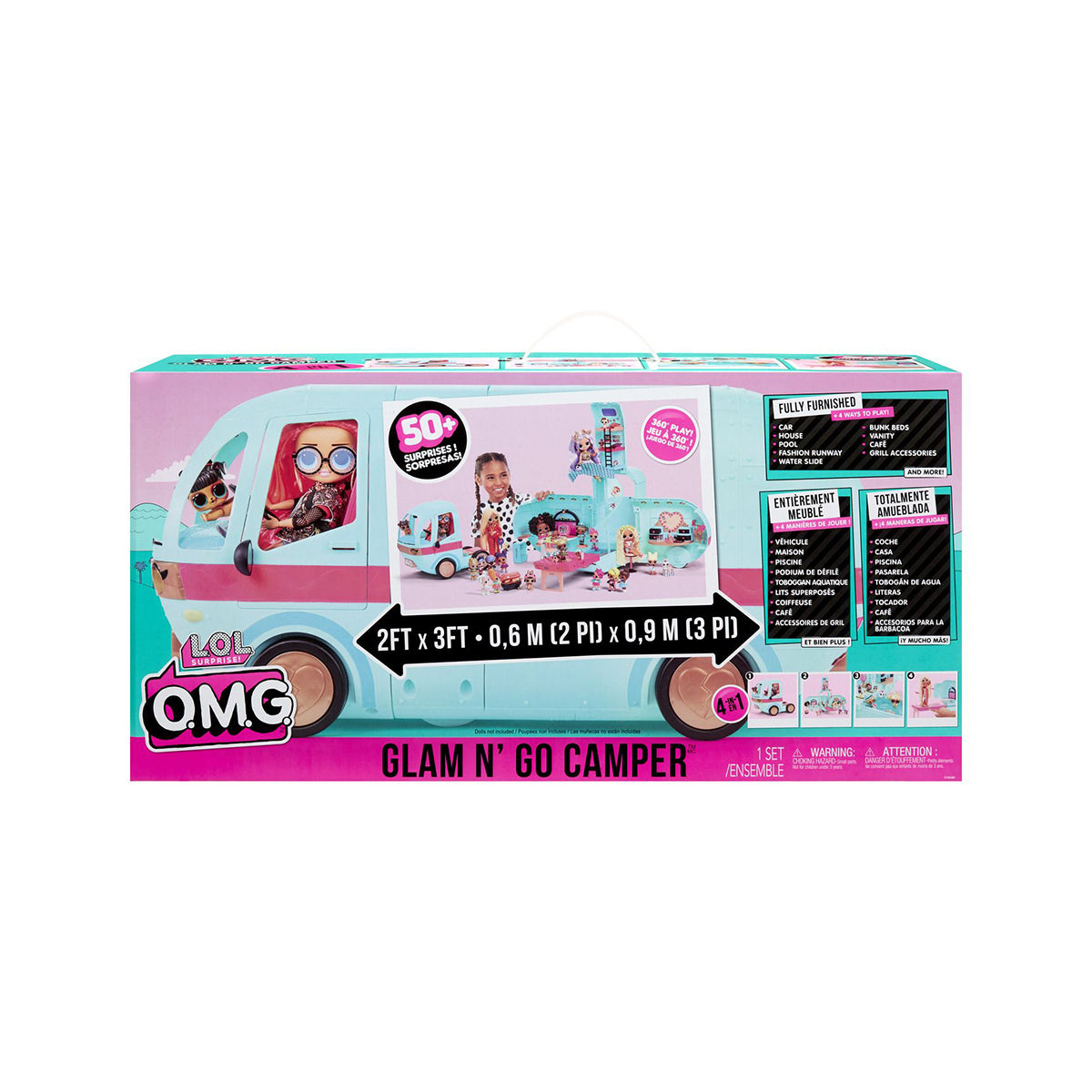 L.O.L Surprise OMG Blue Glamper - Babyfair Ltd