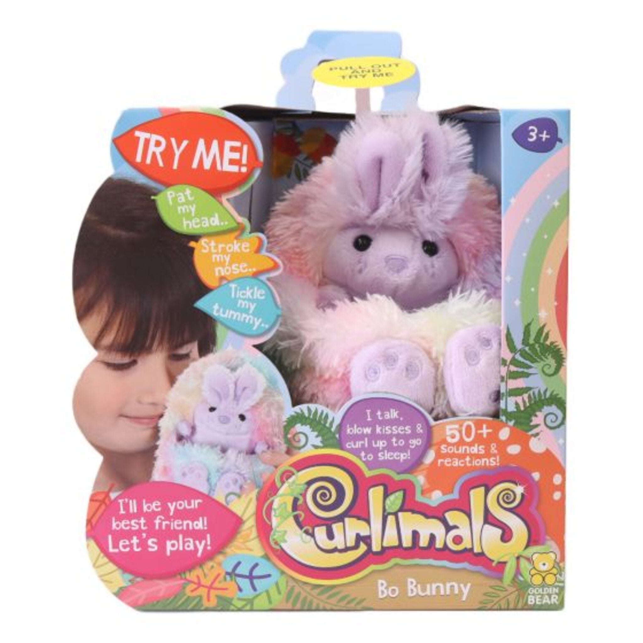 Curlimals Bo the Bunny - Babyfair Ltd