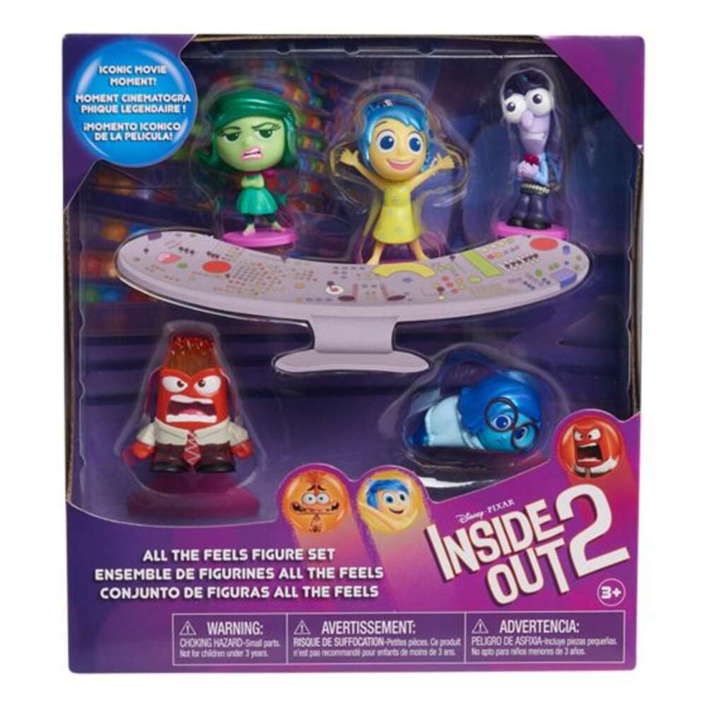 Inside Out 2 Feels Figures Set - Babyfair Ltd