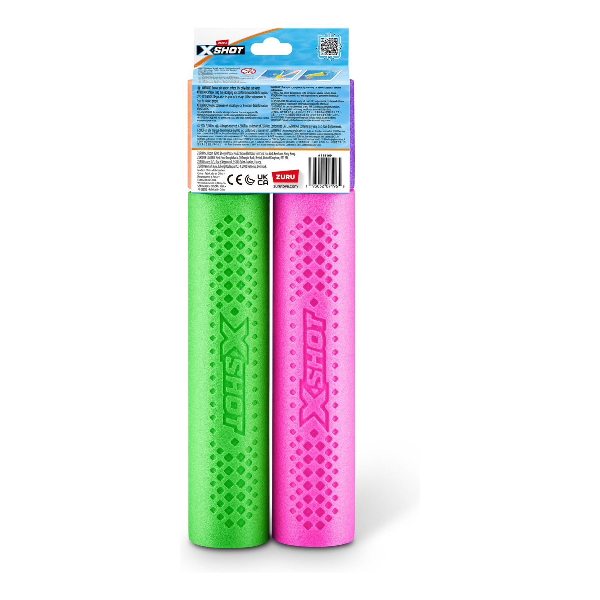 XSHOT Water Warfare S1 Foam Small Blaster 2pk - Babyfair Ltd