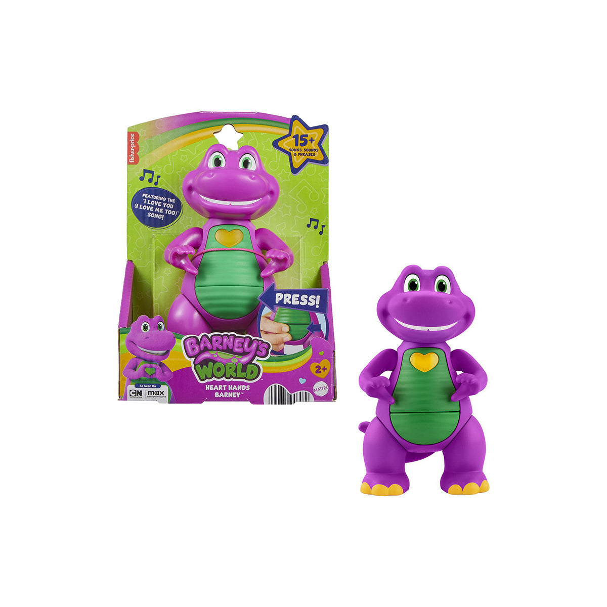 Fisher Price Heart Hands Barney - Babyfair Ltd