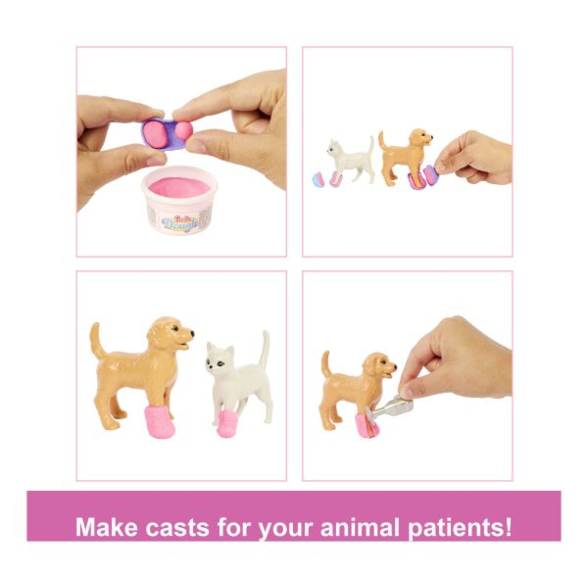 Barbie Fast Cast Pet Vet Clinic - Babyfair Ltd
