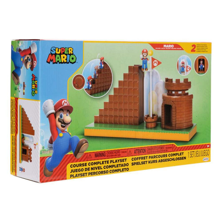 Nintendo Super Mario 2.5" Level End Playset - Babyfair Ltd