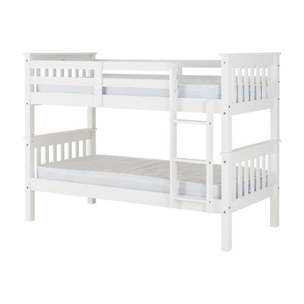 Neptune 3FT Bunk Bed - White - Babyfair Ltd