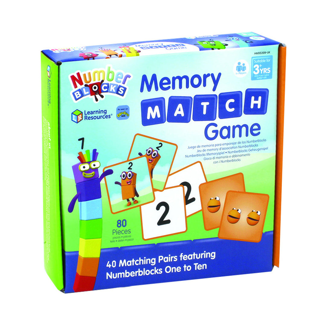 Numberblocks Memory Match Game - Babyfair Ltd