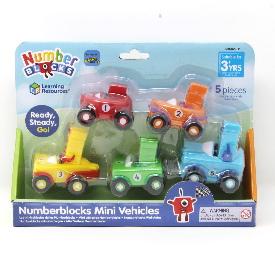 Numberblocks Mini Vehicles Set - Babyfair Ltd