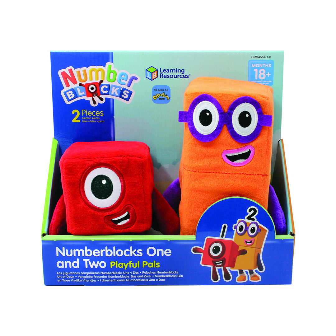 Numberblocks One And Two Playful Pals Plush - Babyfair Ltd