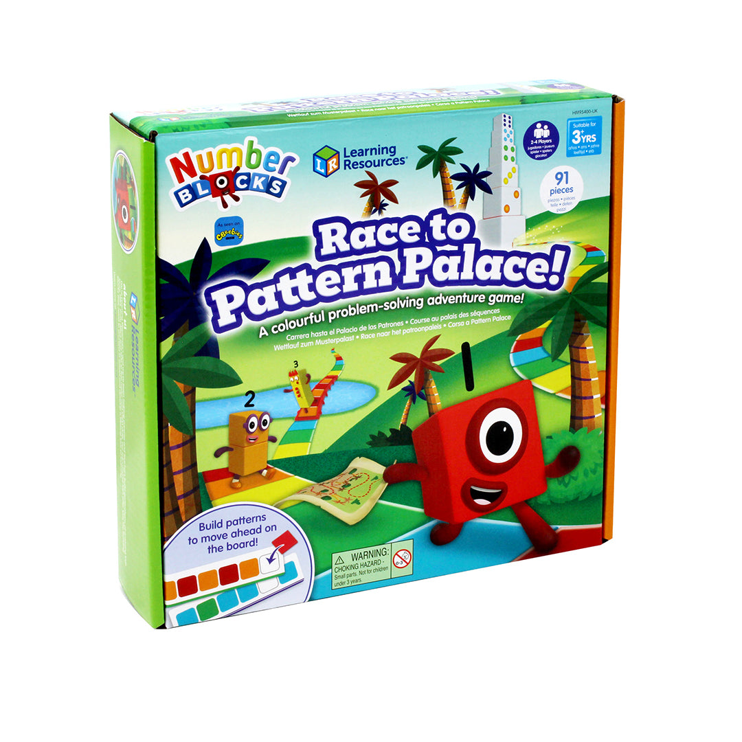 Numberblocks Race to Pattern Palace - Babyfair Ltd