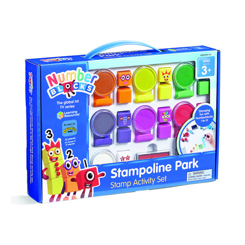Numberblocks Stampoline Park Stamp Activity Set - Babyfair Ltd