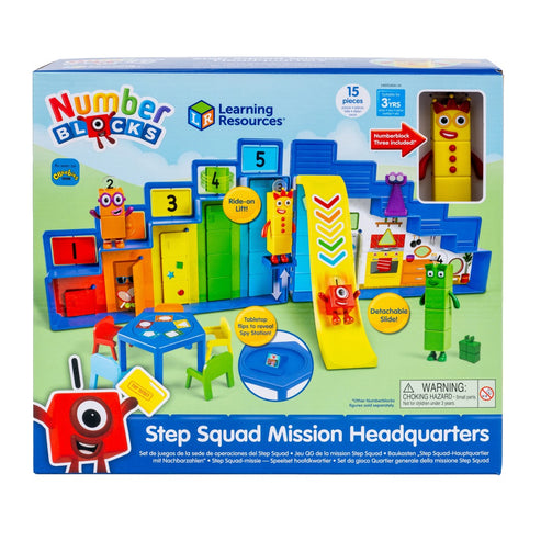 Numberblocks Step Squad Mission Headquarters - Babyfair Ltd