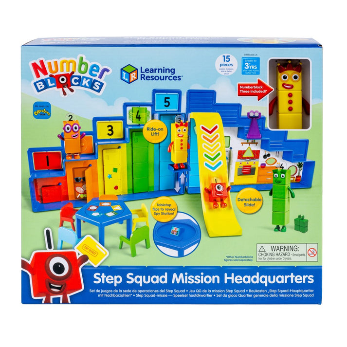 Numberblocks Step Squad Mission Headquarters - Babyfair Ltd