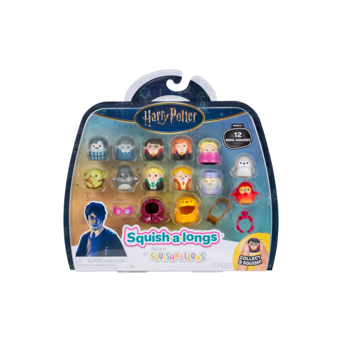 Squish-a-longs Harry Potter 12 Figure Pack Style 1 Wave 1 - Babyfair Ltd