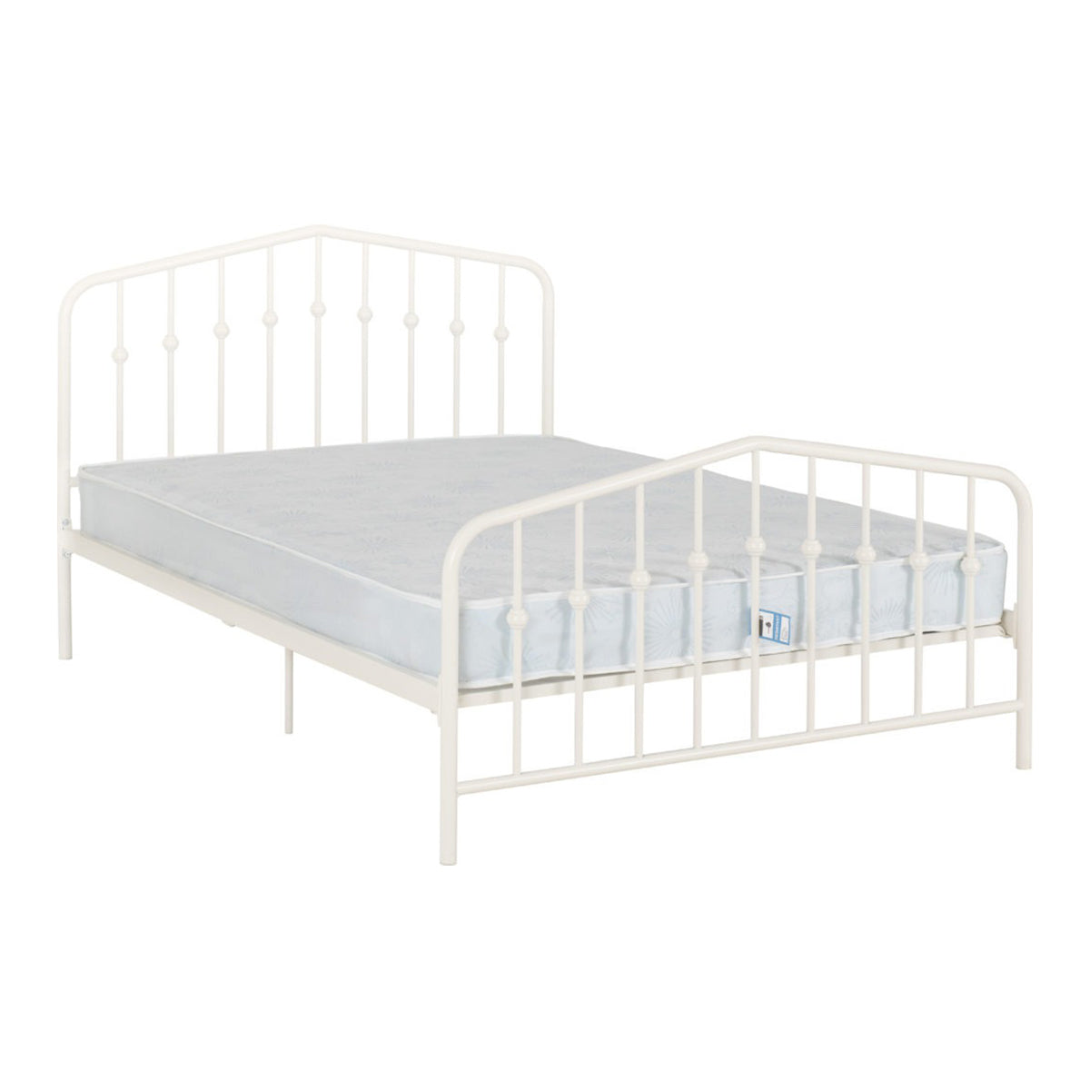 York 5FT Bed - White - Babyfair Ltd